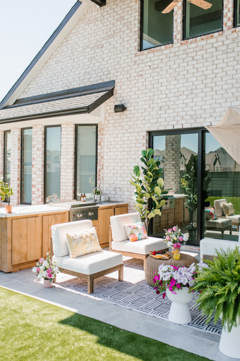 DESIGNING OUR OUTDOOR PATIO WITH WORLD MARKET - Annie Mescall